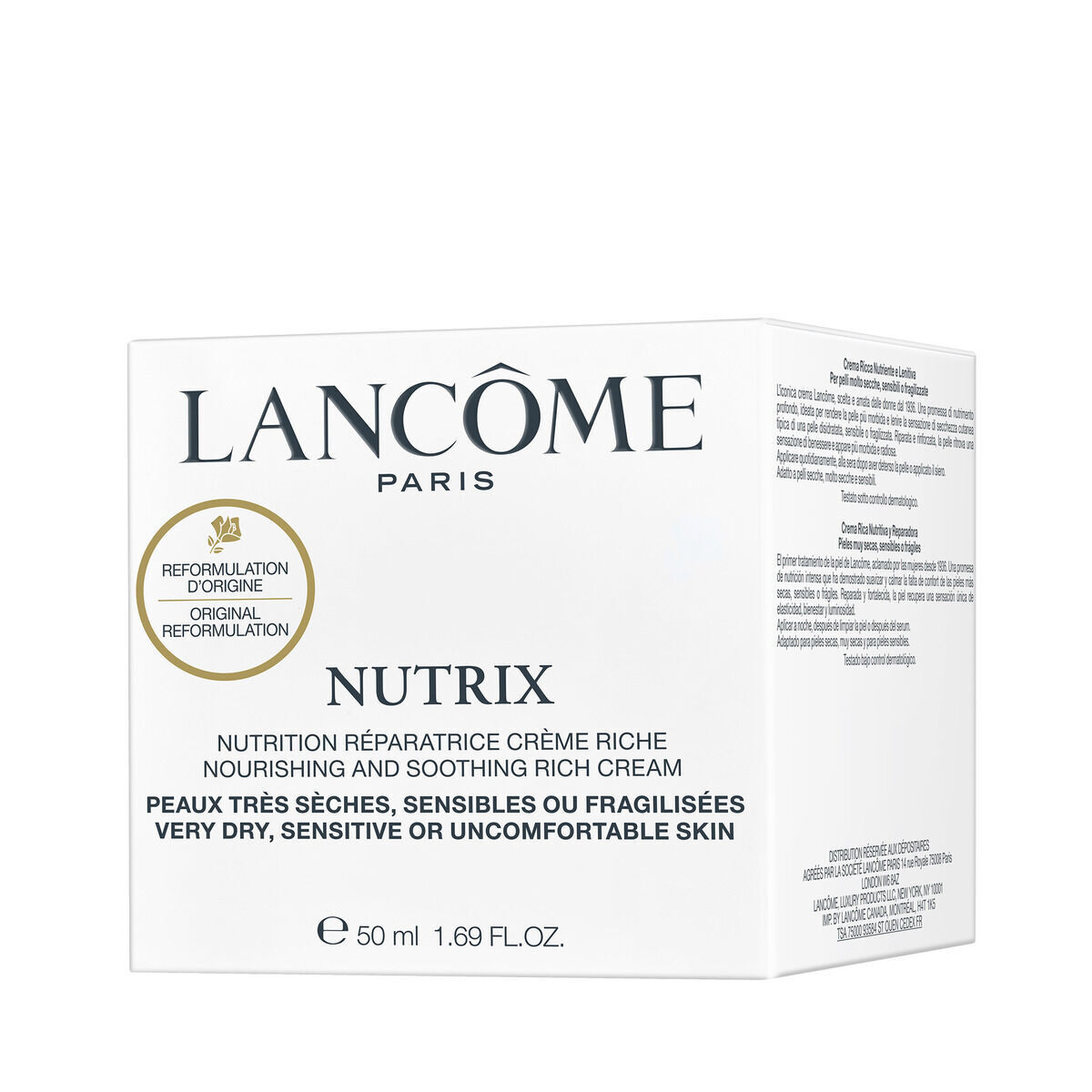 Nutrix Face Cream: Hidratación y Reparación Intensa | Lancôme